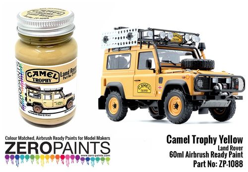 Zero Paints 1088 Camel Trophy Yellow Matt