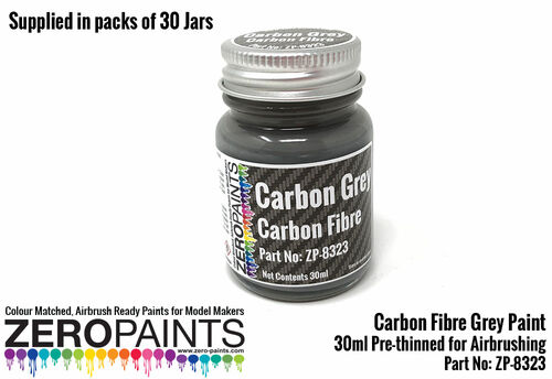 Zero Paints 1323-30 1323 Carbon Fibre Grey