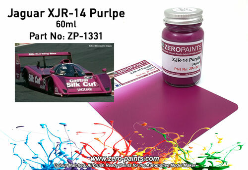 Zero Paints 1331 - Jaguar XJR-14 Purple Paint