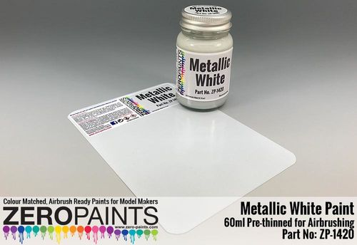 Zero Paints 1420 Metallic White