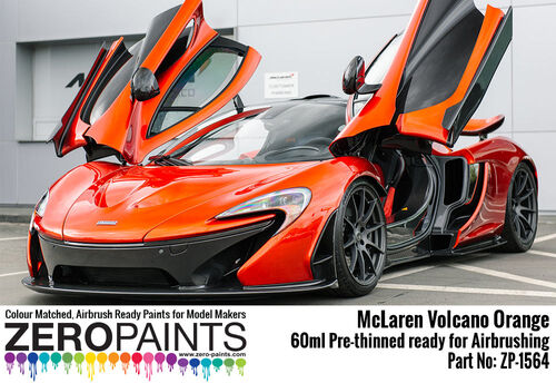 Zero Paints 1564 McLaren - Volcano Orange