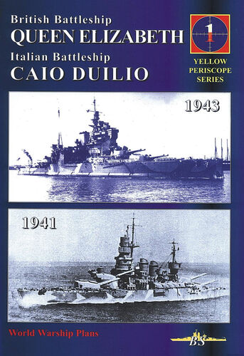 Profile Morskie YPS-1 Pancerniki HMS Queen Elizabeth, Caio Duilio