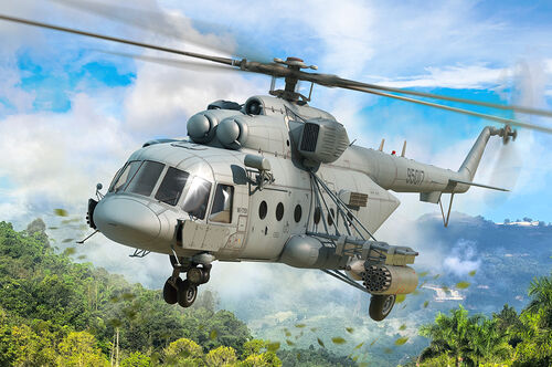 NEW! Trumpeter 05855 Russian Mi-171Sh Hip