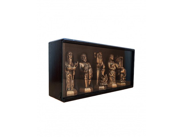 Mitološki poklon set: BOGOVI SLOVENA, pet figura
