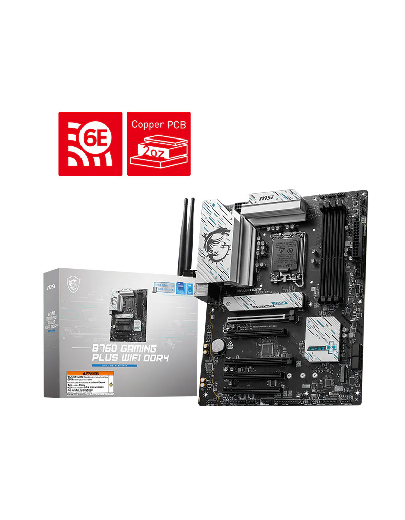 MSI B760 GAMING PLUS WIFI DDR4 maticna ploca