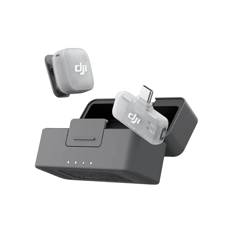 DJI Mic Mini 2 Wireless mikrofon (1TX + 1 Mobile RX + Charging Case)