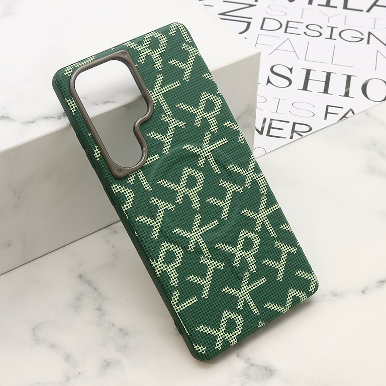 Zastitna maska (futrola) MONOGRAM MagSafe - Samsung S938 Galaxy S25 Ultra 5G zelena (MS)