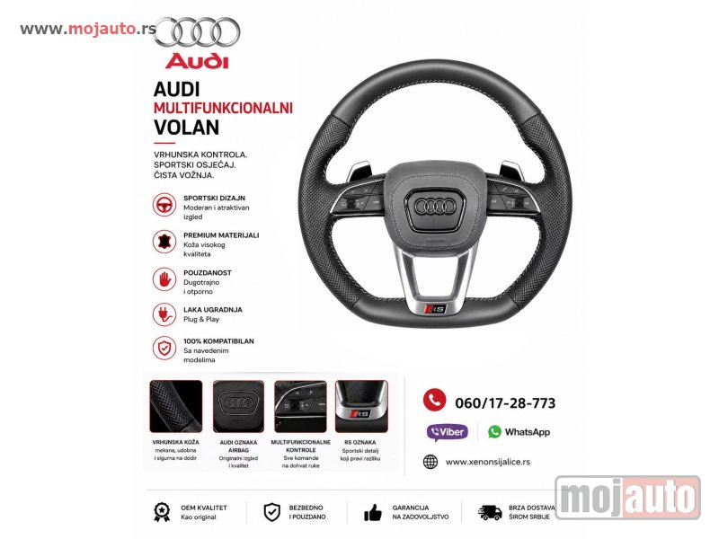 Volan audi a1,a3,a4,a5,a6,a7,a8,tt,q3,q5,q7,q8