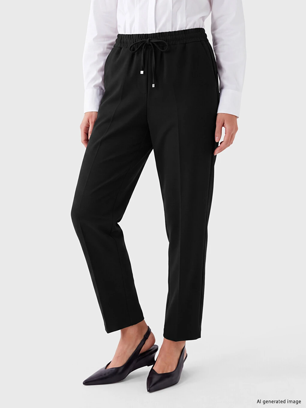 LCW EVERYDAY Ženske Pantalone Sa Elastičnim Strukom Šargarepa Kroja