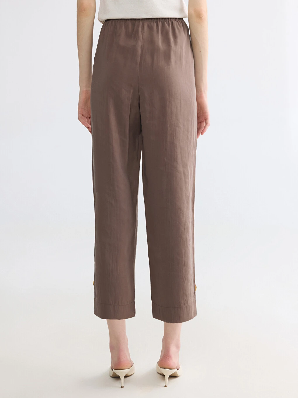 LCW EVERYDAY Ženske Pantalone Od Modal Mešavine Sa Elastičnim Strukom