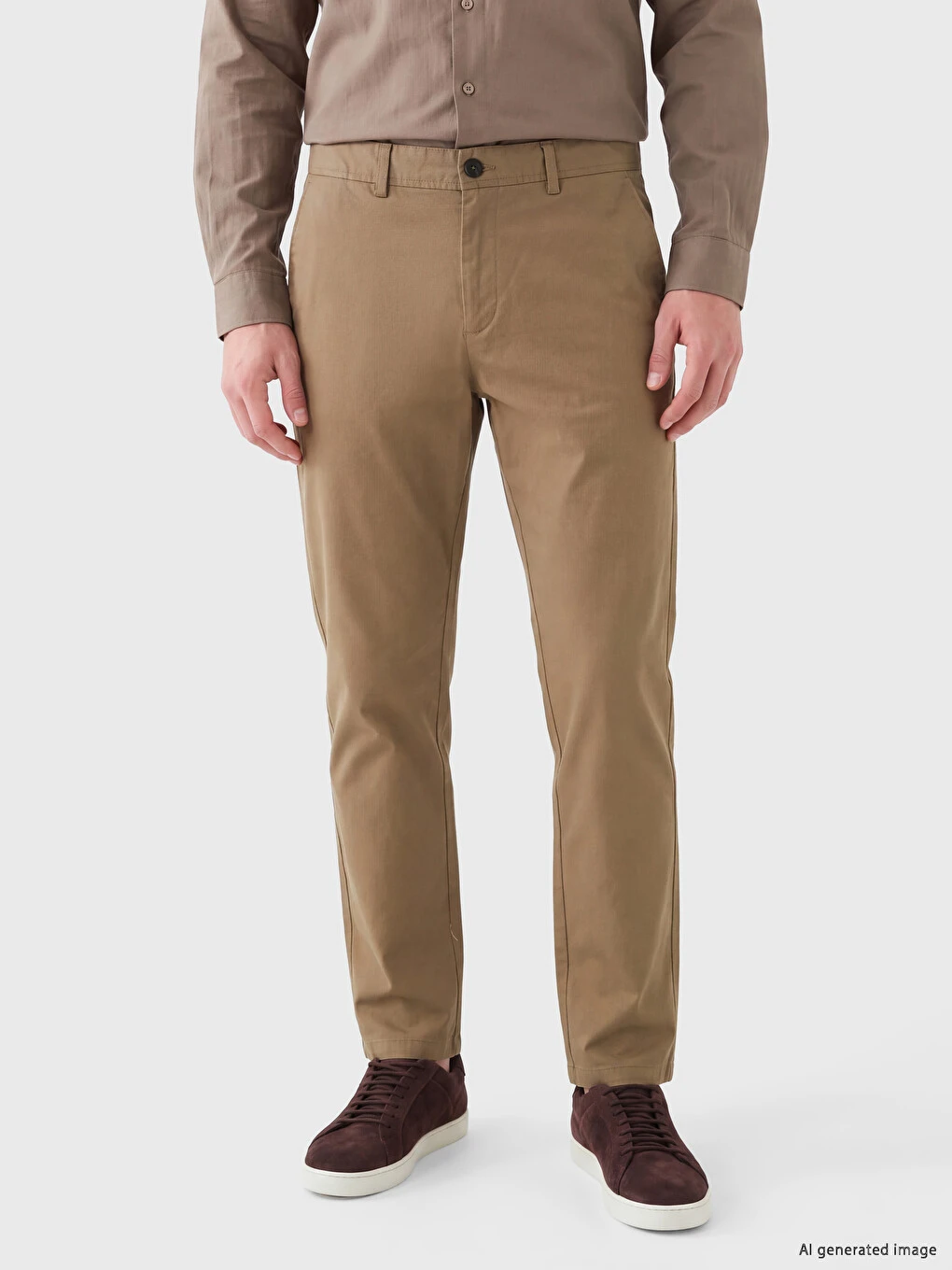 SOUTHBLUE Regular Fit Gabardinske Muške Pantalone