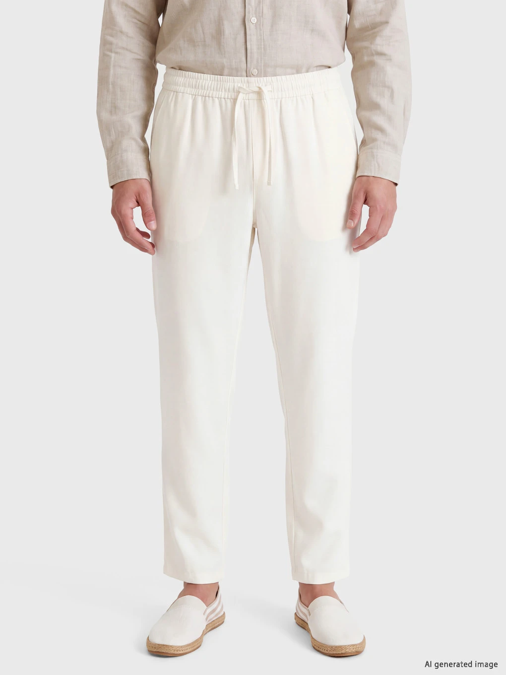 LCW Vision Muške Regular Fit Pantalone Sa Elastičnim Strukom