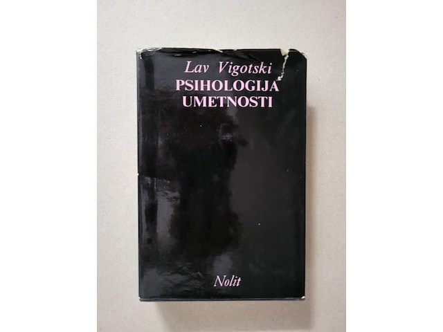 Psihologija umetnosti - Lav Vigotski