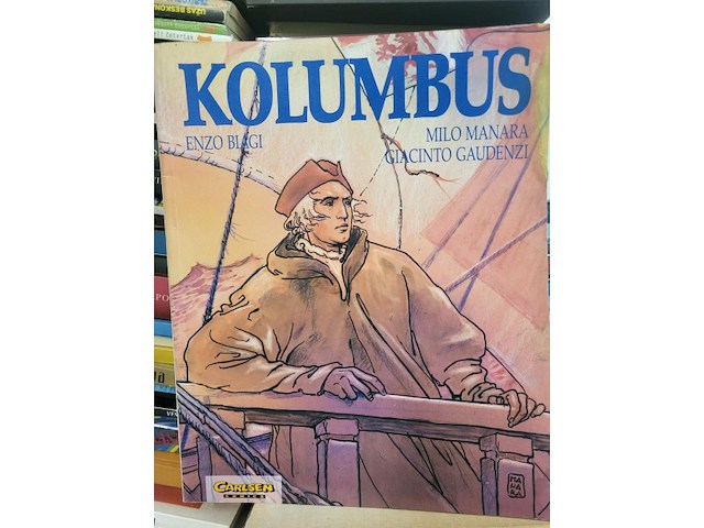 COLUMBUS Milo Manara,Biagi na nemackom kolor