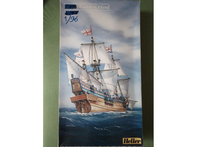 maketa broda Golden hind