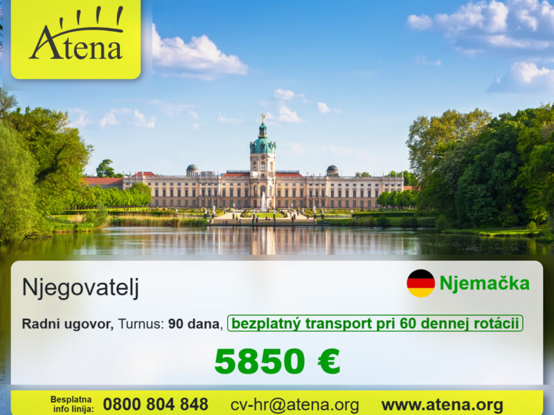 Njegovatelj/ice ponuda posla