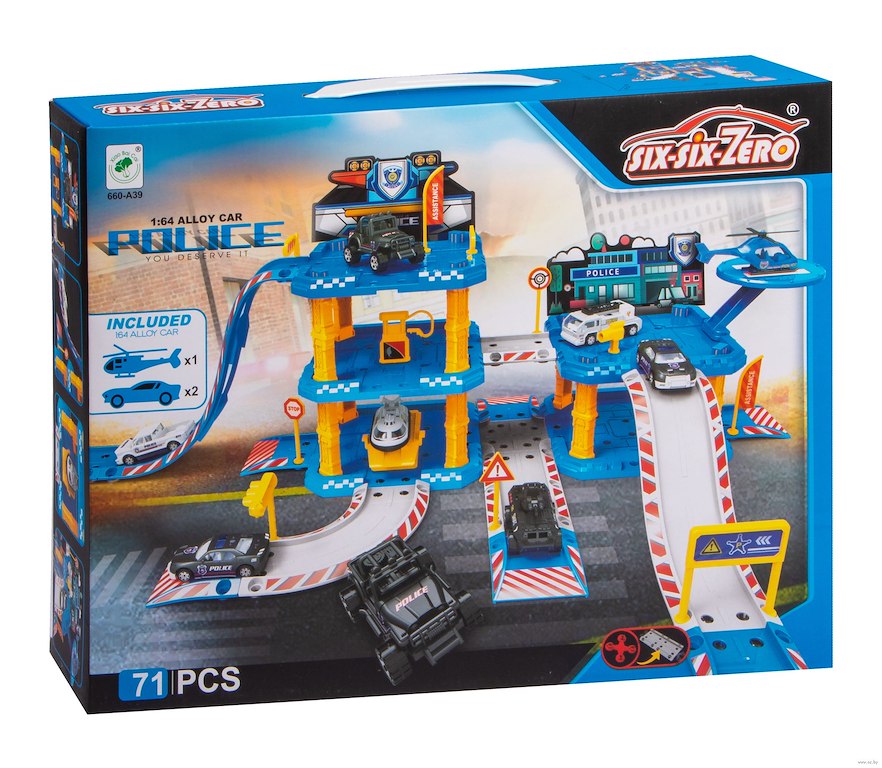 POLICE Parking garaza