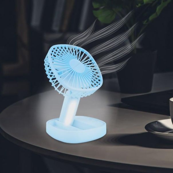 PROSTO Stoni USB mini ventilator MF9413-B, plava