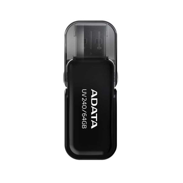 A-DATA 64GB 2.0 AUV240-64G-RBK crni