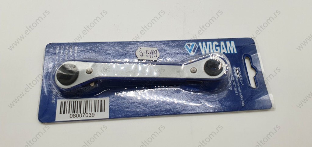 FR KLJUC SA RACNOM ZA VENTILE WIGAM W124 KRIV 08007039