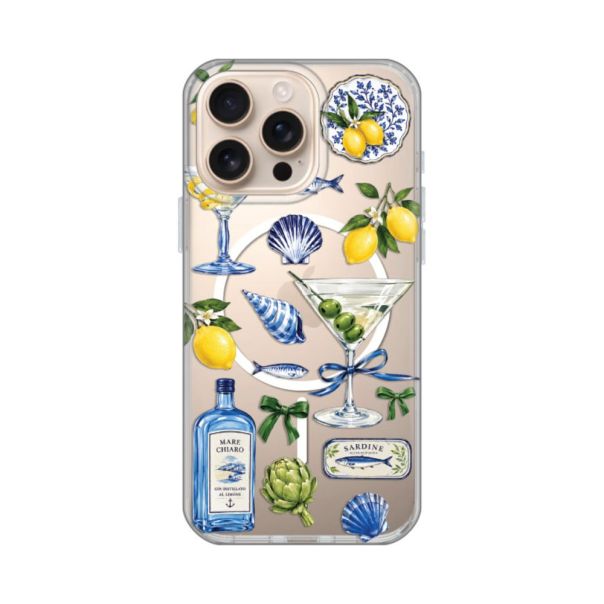 Maska za iPhone 16 Pro Max 6.9 Mediterranean Martini Print Magsafe