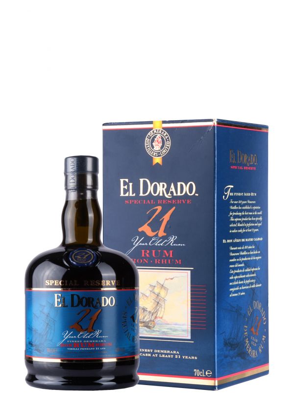 Rum El Dorado 21 YO 0,7L