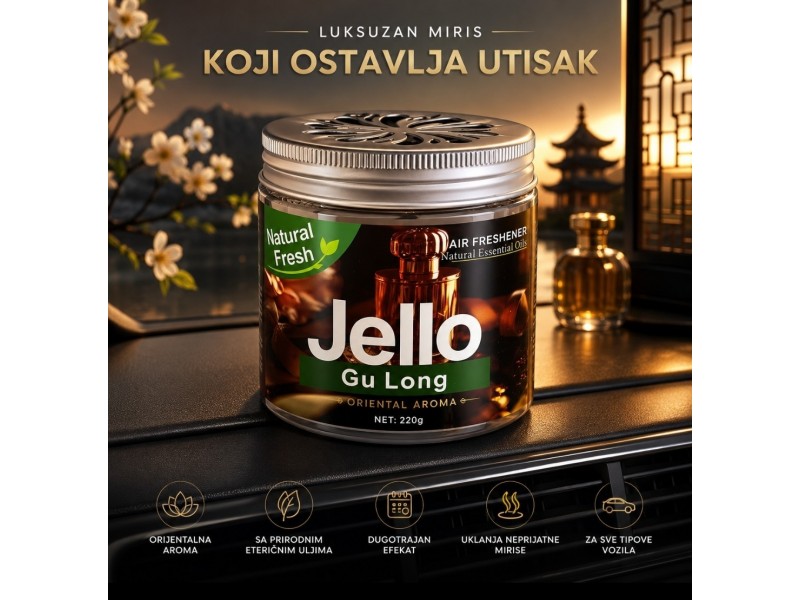 JELLO Gu Long Air Freshner OSVEŽIVAČ za auto