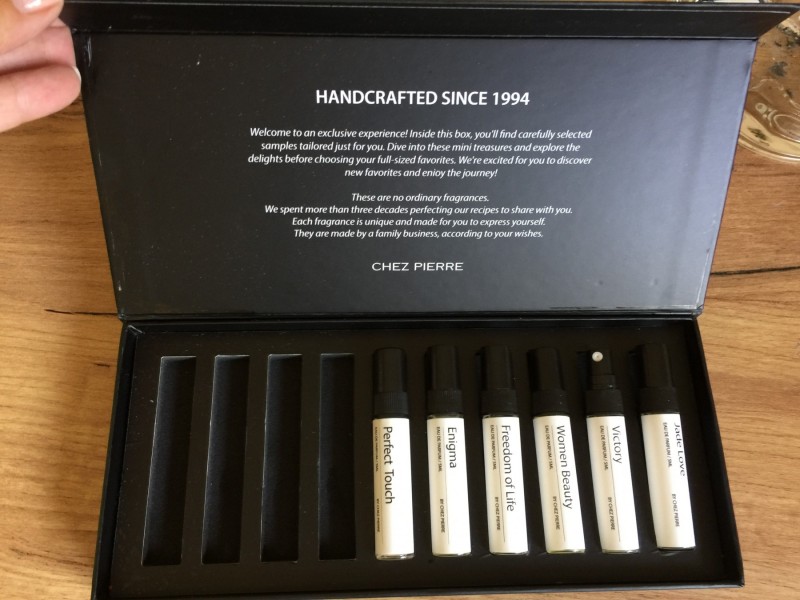 CHEZ PIERRE parfemi 6x5ml