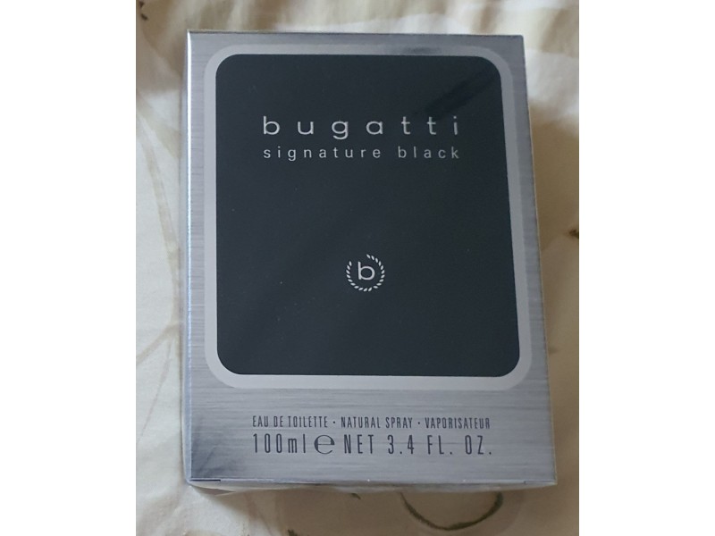 Muški - Buggati signature black 100 ml- NOV