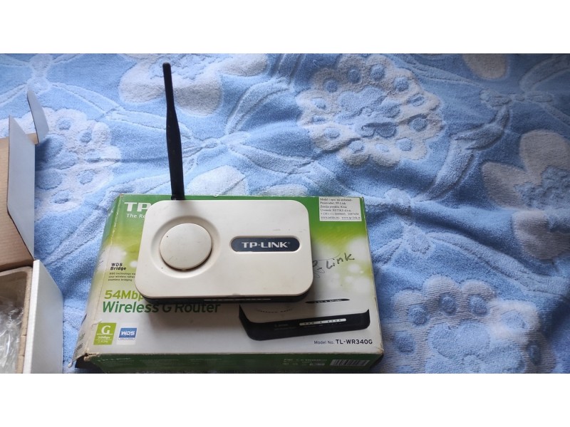 * TP Link * TL - WR 340 G Wireless Router 54 Mbps