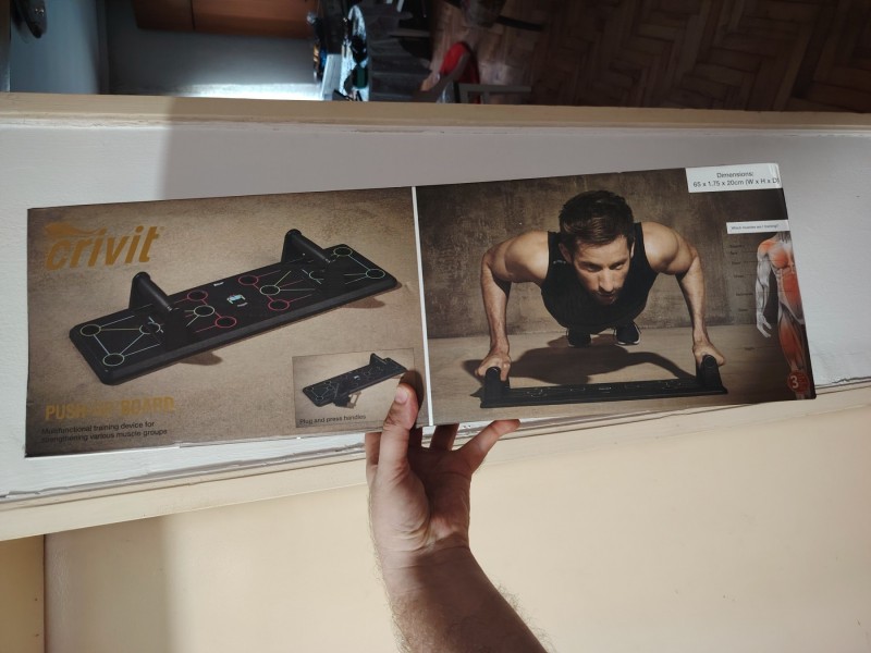 Crivit Push-up Board (Preuzimanje u Kaluđerici)