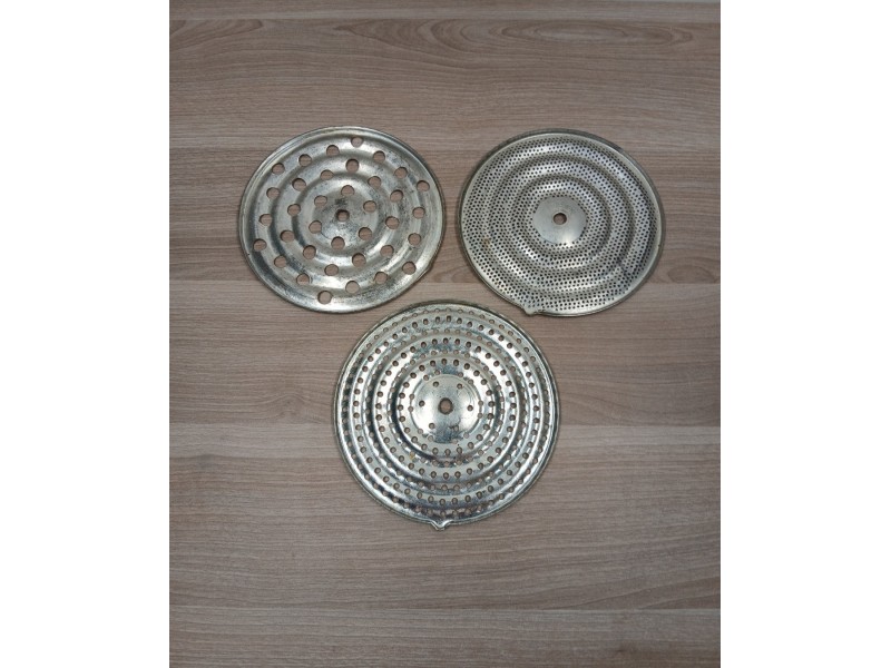 3 metalna sita rešetke za retro nemačku pasirku 12cm