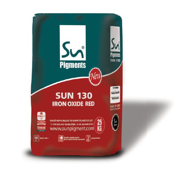 SUN PIGMENTS Oksidna boja za beton/gips - crvena 25kg