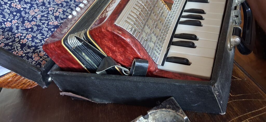 Harmonika (klavirska) sa koferom - Tip: klavirska harmonika sa desnom