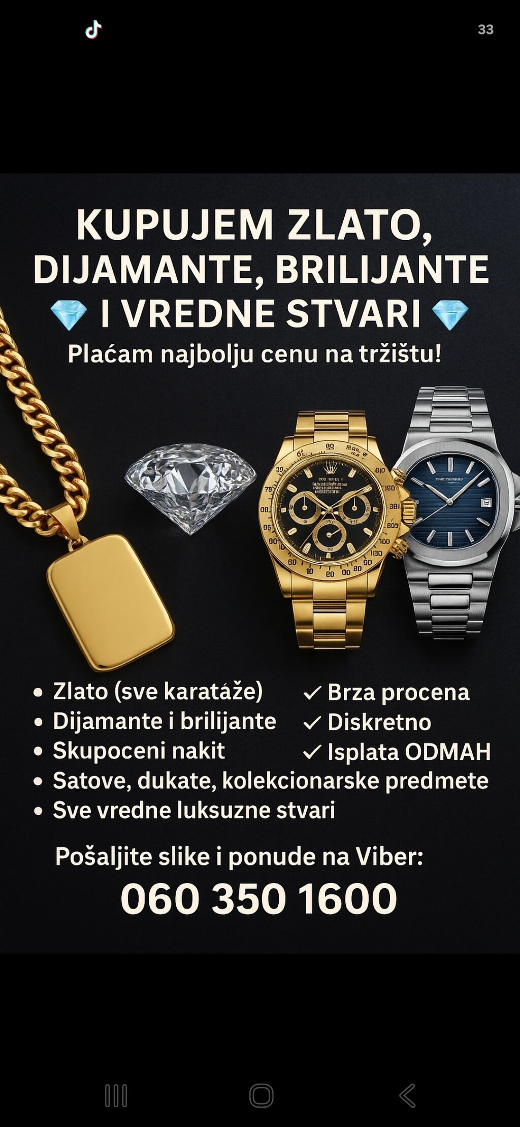 Profesionalni otkup vrednih stvari - Otkup zlata (sve karataže)