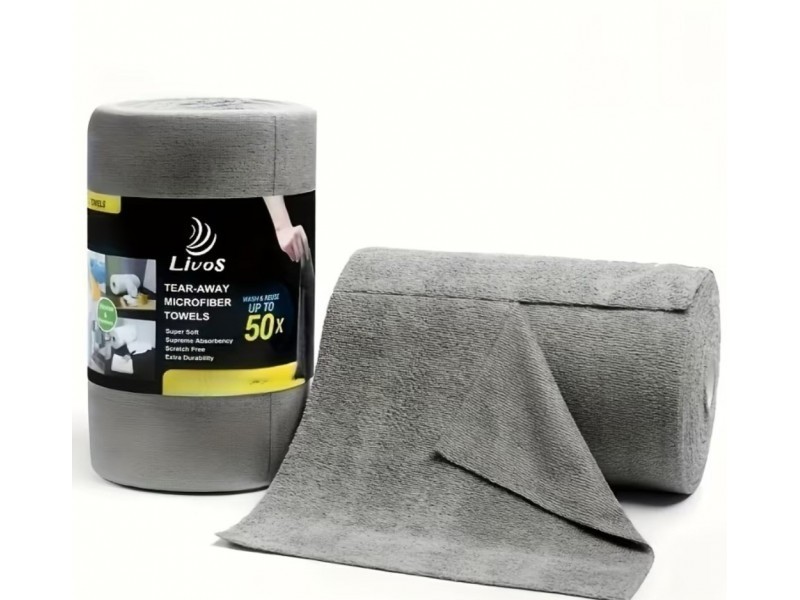 Mikrofiber krpa u rolni Livos 4m (višekratna)