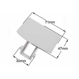 RUČICA (MEHANIČKA BRAVICA) VEŠ MAŠINE ELECTROLUX ZANUSSI 1246048001 1246048209