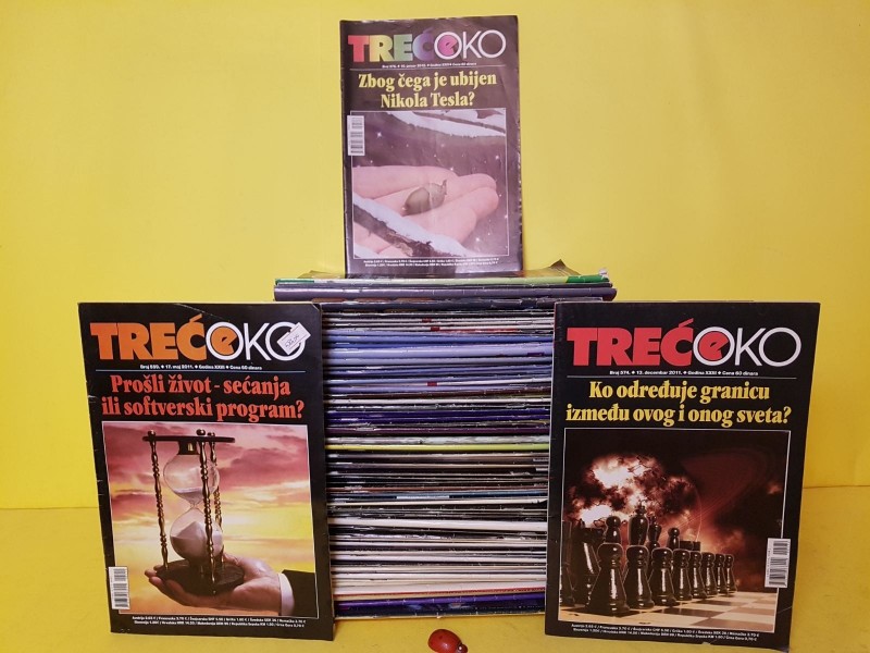 TREĆE OKO KOMPLET KOLEKCIJA 96 BROJEVA+POKLON 7 BROJEVA