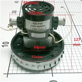 MOTOR USISIVAČA 1200W HWX120 156 UNIVERZALNI ZA VODENE I OBIČNE USISIVAČE / NIJE DOBAVLJIVO