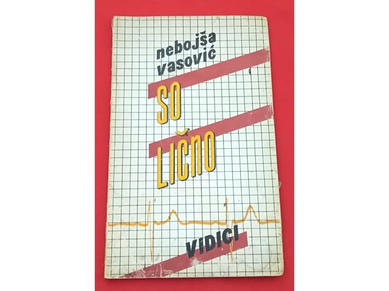 So lično Nebojša Vasović
