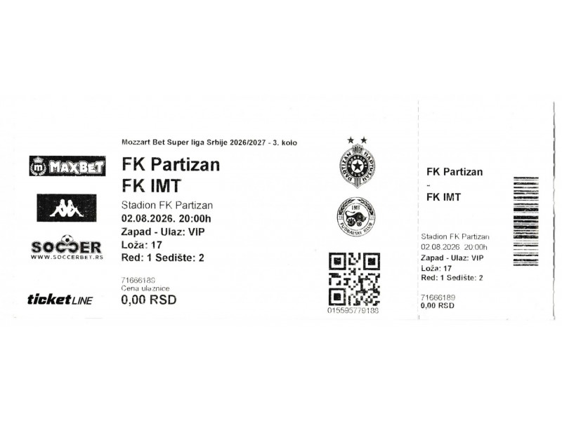 2026_08 PARTIZAN - IMT! Tekuća sezona.
