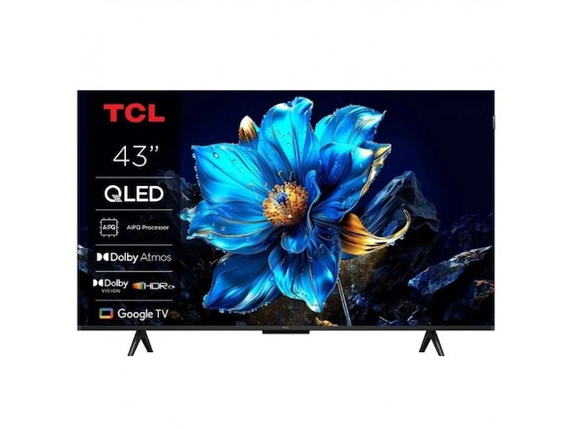 TCL 43T69C/QLED/43/4K UHD/60HZ GOOGLE Televizor