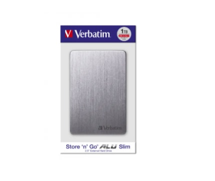 HDD E2.5'' Verbatim 1TB USB 3.2 StorenGo 53662, Space grey