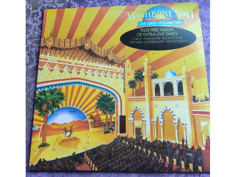 Wishbone Ash Live 2 LP