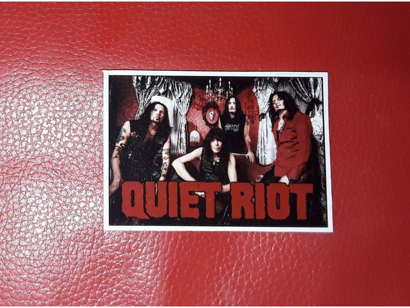 Magnet za frizider - Quiet Riot
