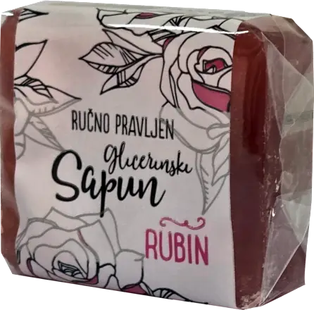 ALBUS
Glicerinski čvrsti sapun - RUBIN, 120 g