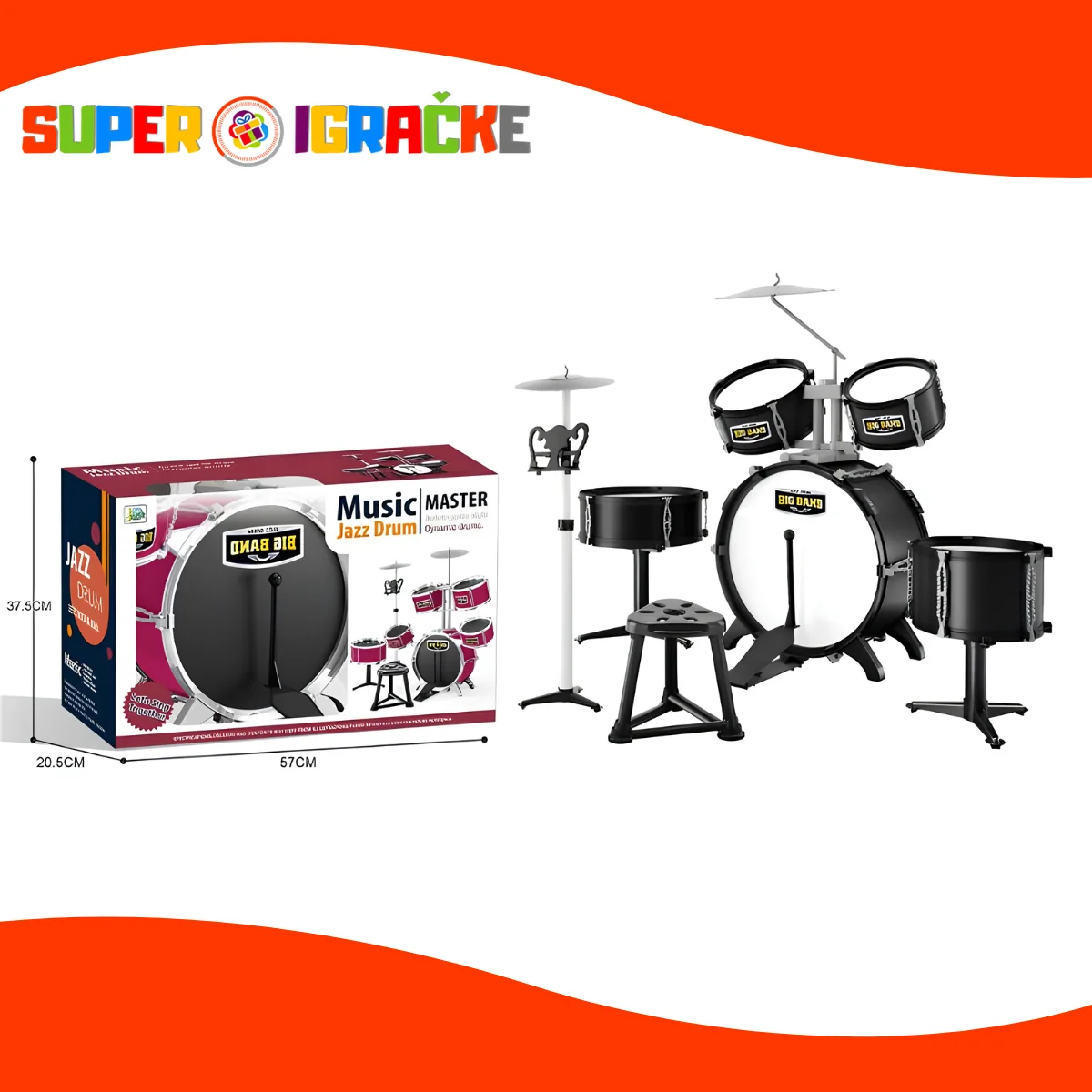 MUSIC MASTER - SET BUBNJEVA