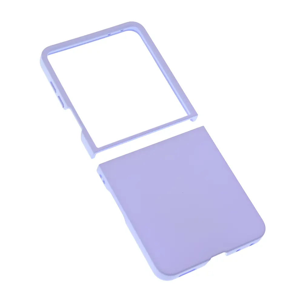 Maska Elegant Fold za Samsung F776B Galaxy Z Flip 8 ljubicasta