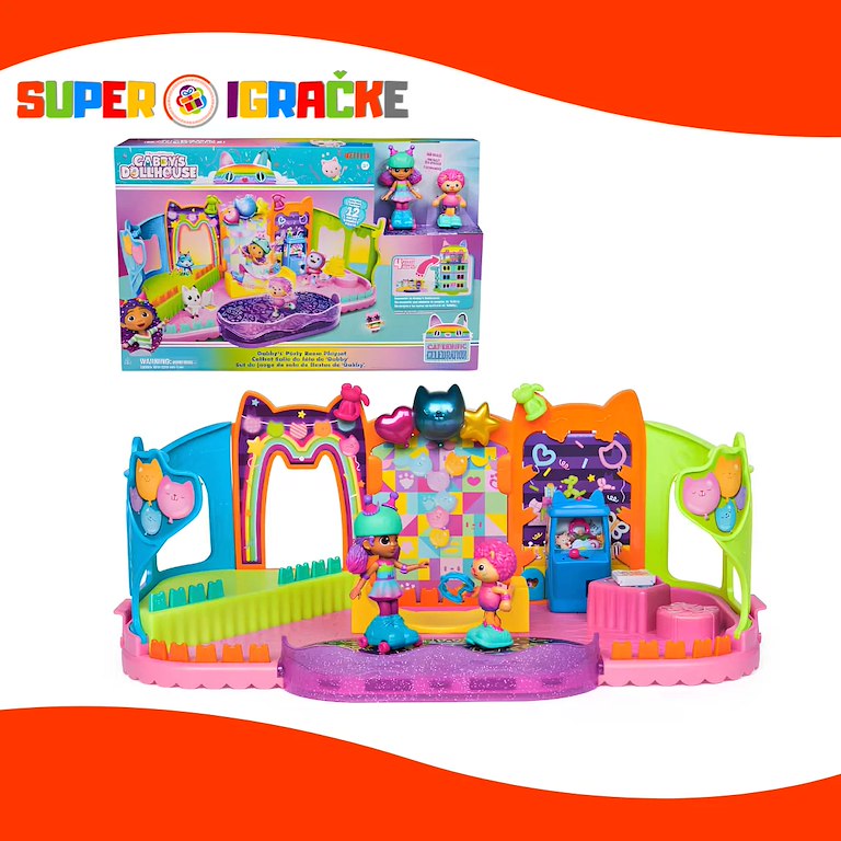 GABBYS DOLLHOUSE SET - SOBICA ŽURKICA