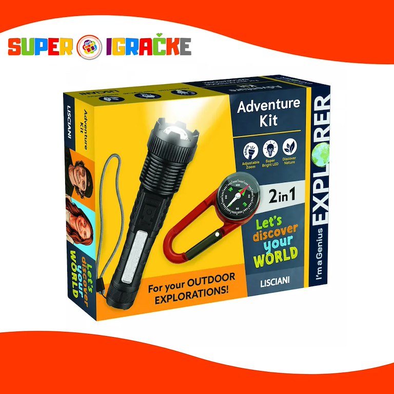 MALI GENIJE EXPLORER ADVENTURE SET